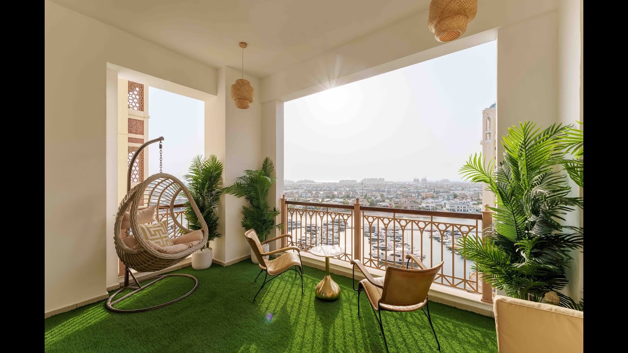 High-End Palm Apartment with Picturesque Seafront Views - YouTube