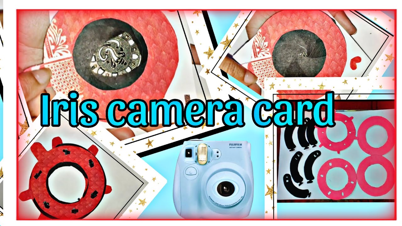 DIY | IRIS camera card tutorial ️ @Recraftersusma - YouTube