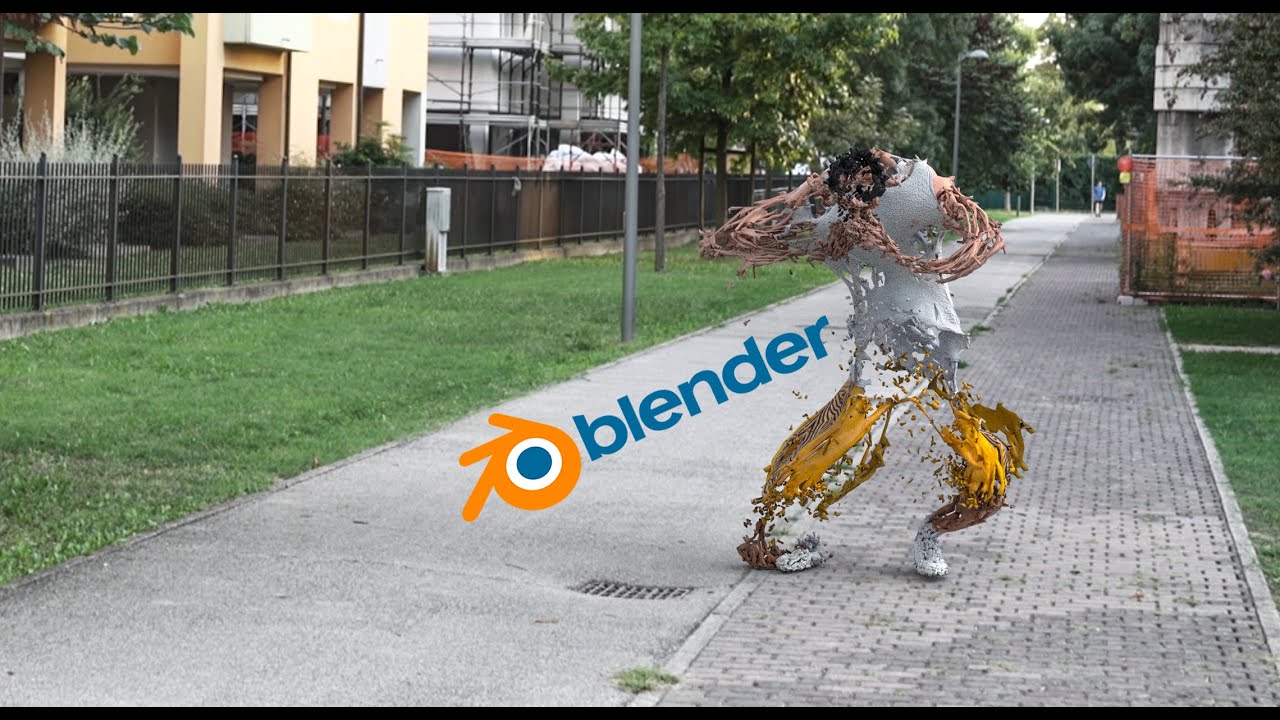 Self disintegration effect - Blender VFX - YouTube
