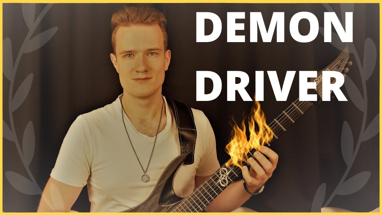 Yngwie Malmsteen - Demon Driver GUITAR COVER (Solo + Improv) - YouTube
