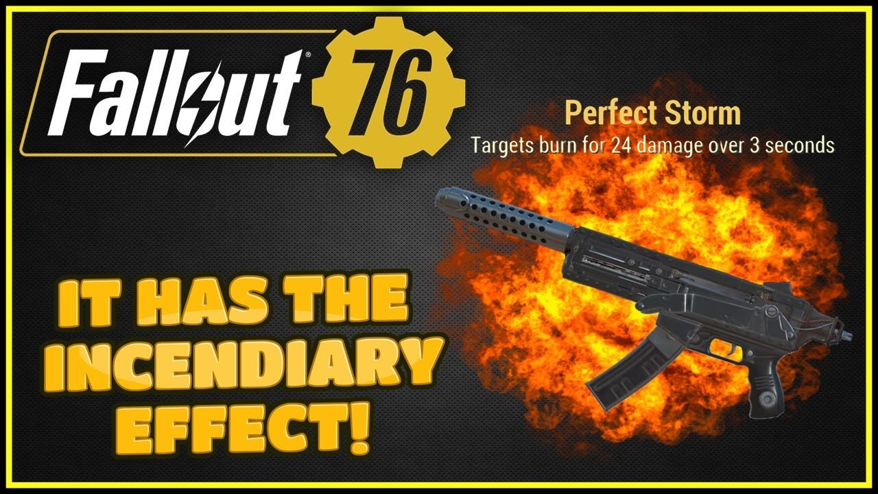 The Perfect Storm (And How To Get It) - Fallout 76 - YouTube