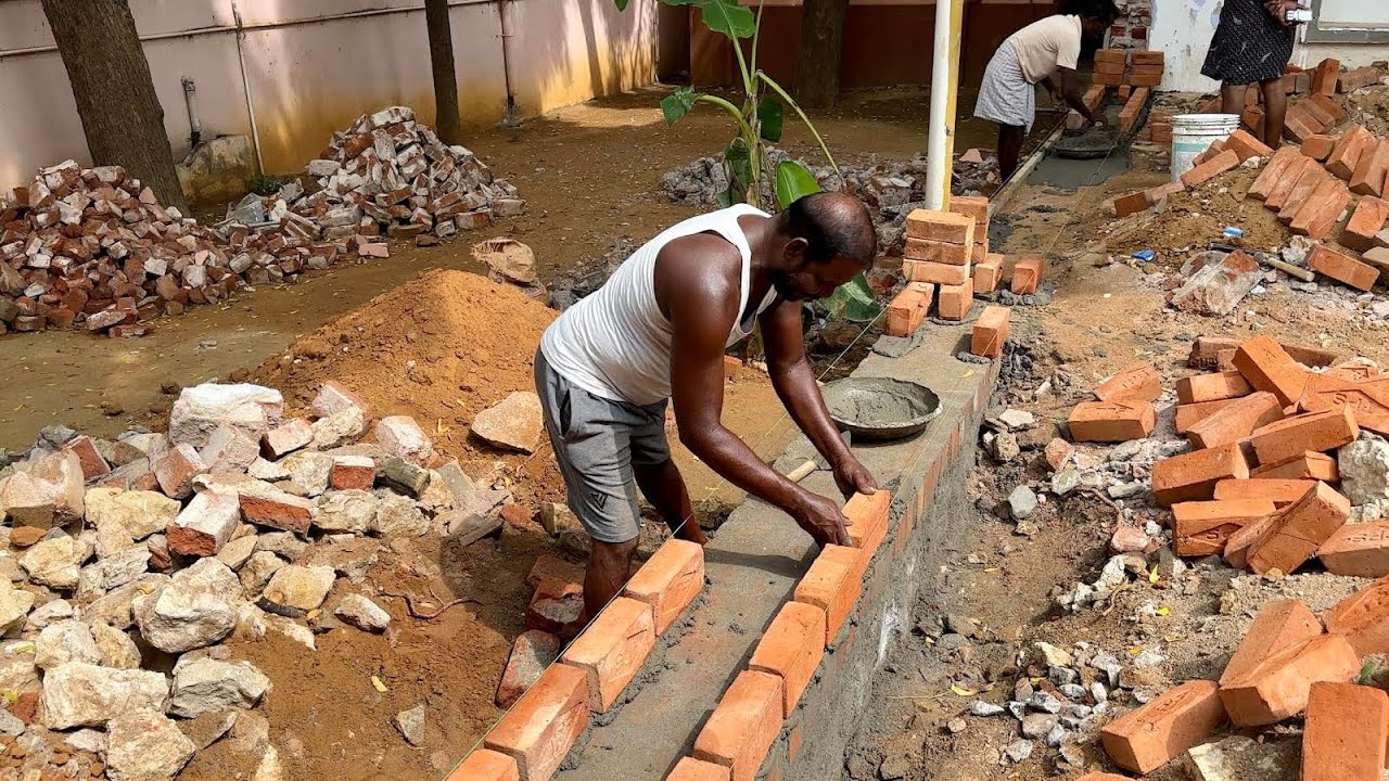 Basement Belt Design Brick work!-house basement belt design bricklaying ...