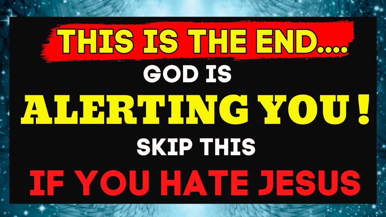 YOUR LIFE IS IN DANGER.....!| God message for you today | God says ...