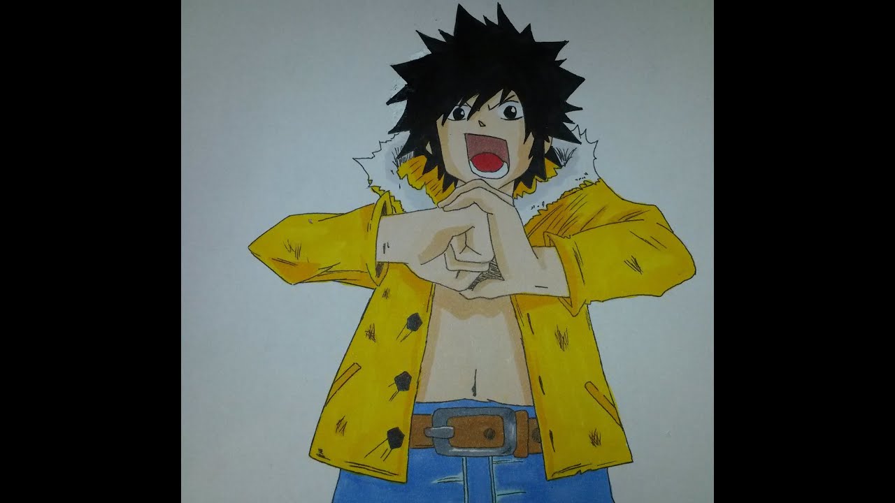 HOW TO DRAW KID GRAY STEP BY STEP - YouTube