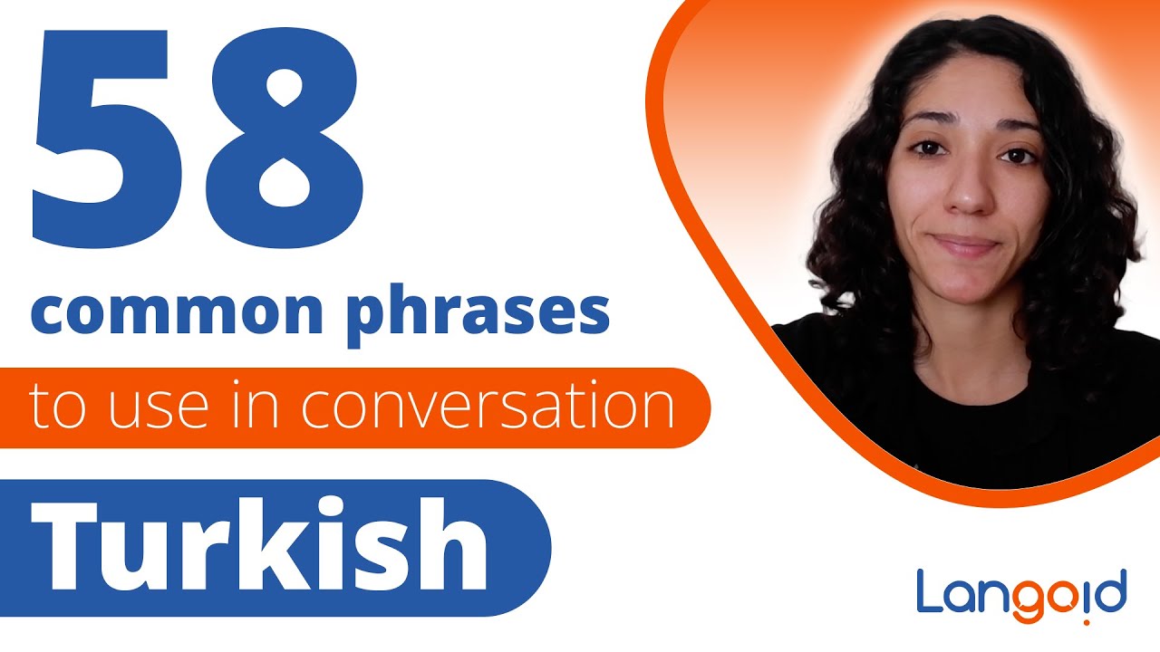 58 Common Sentences in Turkish | Turkish Native Speaker - YouTube