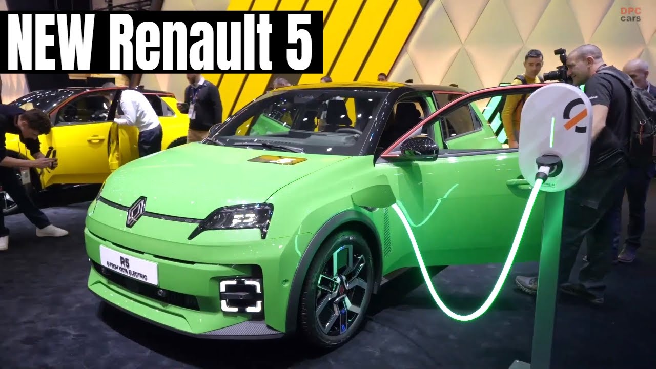 NEW Renault 5 E Tech Electric: The Icon Is Back! - YouTube