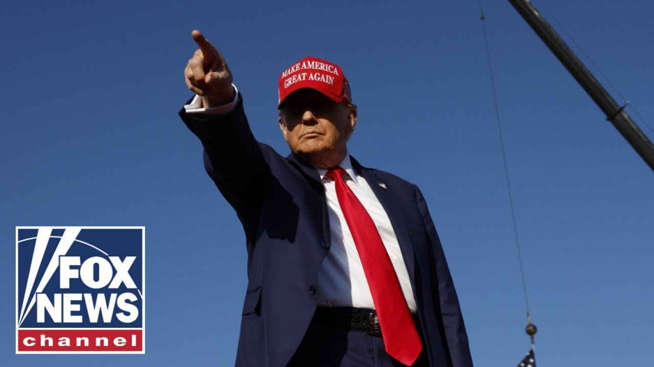 Trump campaign sets sights on another deep-blue state - YouTube
