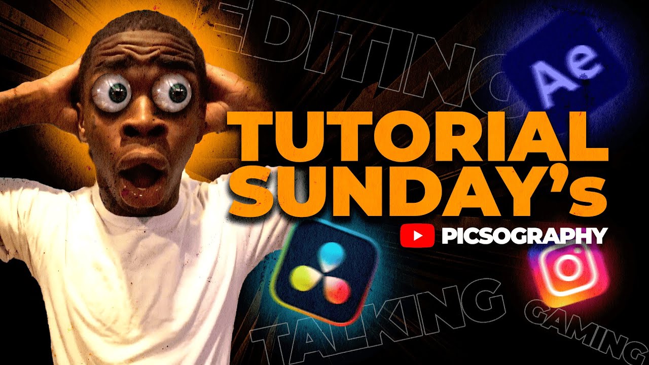TUTORIAL SUNDAY SERIES | PICSOGRAPHY - YouTube