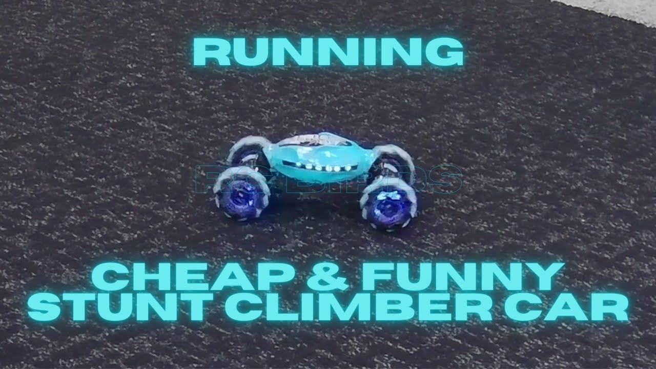 RC Stunt Climber Car - Running a cheap RTR RC car - YouTube