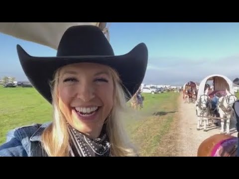 Houston Rodeo 2024: Salt Grass Trail Ride - YouTube