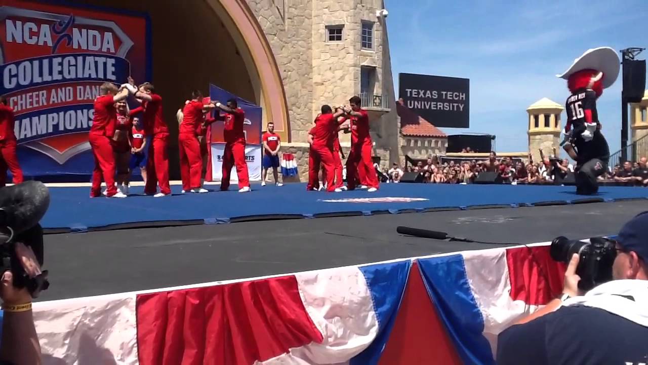 Texas Tech Cheer Finals 2015 NCA - YouTube