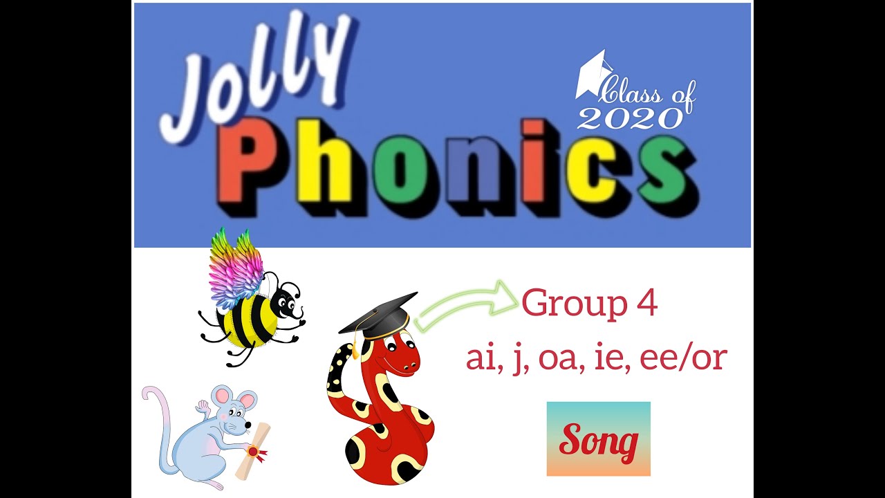 Jolly phonic group 4 - YouTube