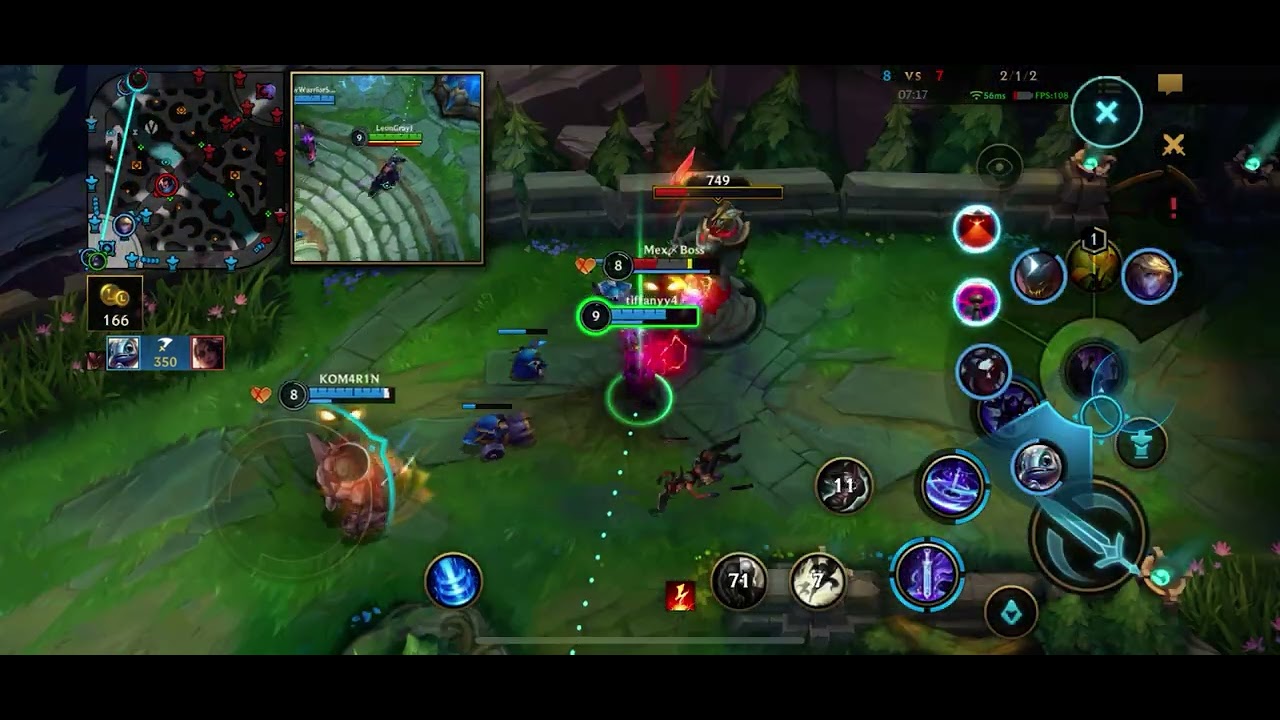 Pyke Counter Shen 🔵League of Legends: Wild Rift - Shen Full Match #19 ...