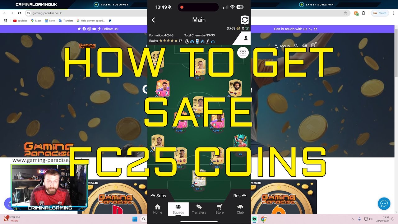 How To Get SAFE FC25 Coins From Gaming Paradise! - YouTube