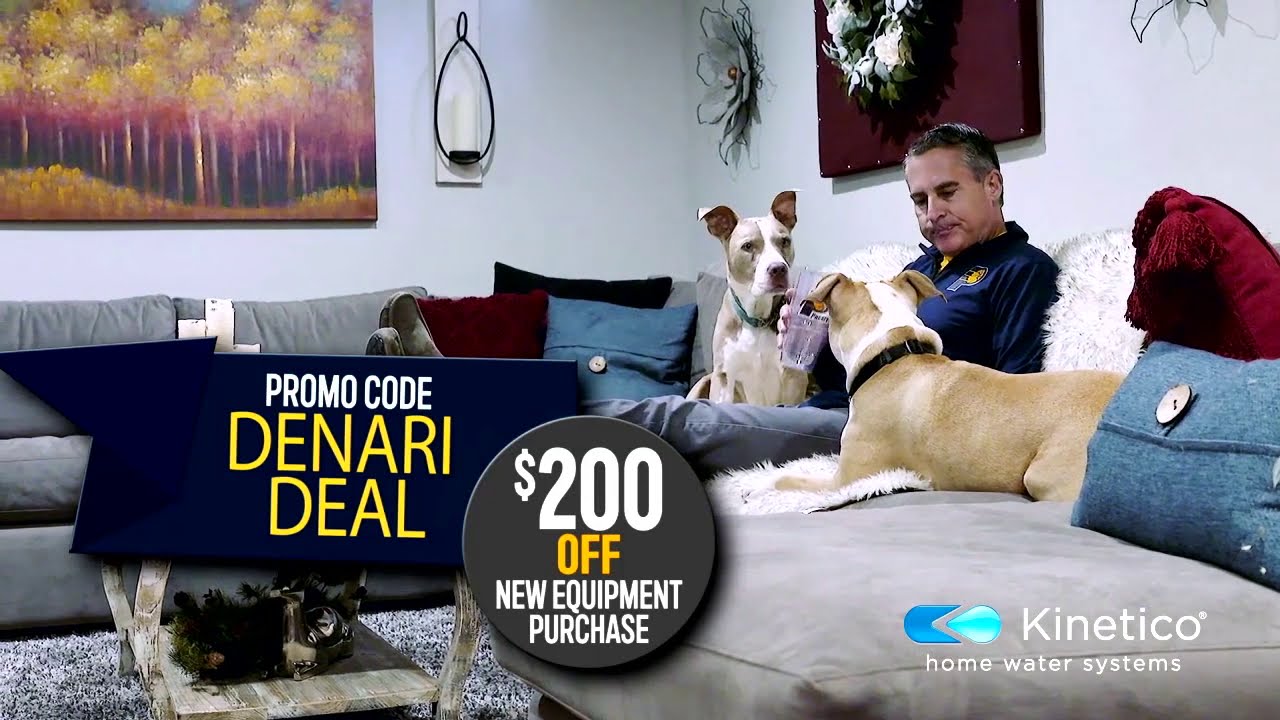 Pacers' Chris Denari Loves Kinetico! - YouTube