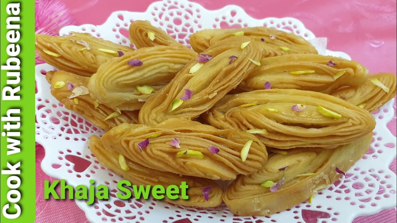 Khaja Recipe | Crispy khaja Sweet Recipe | Crispy and juicy khaja ...