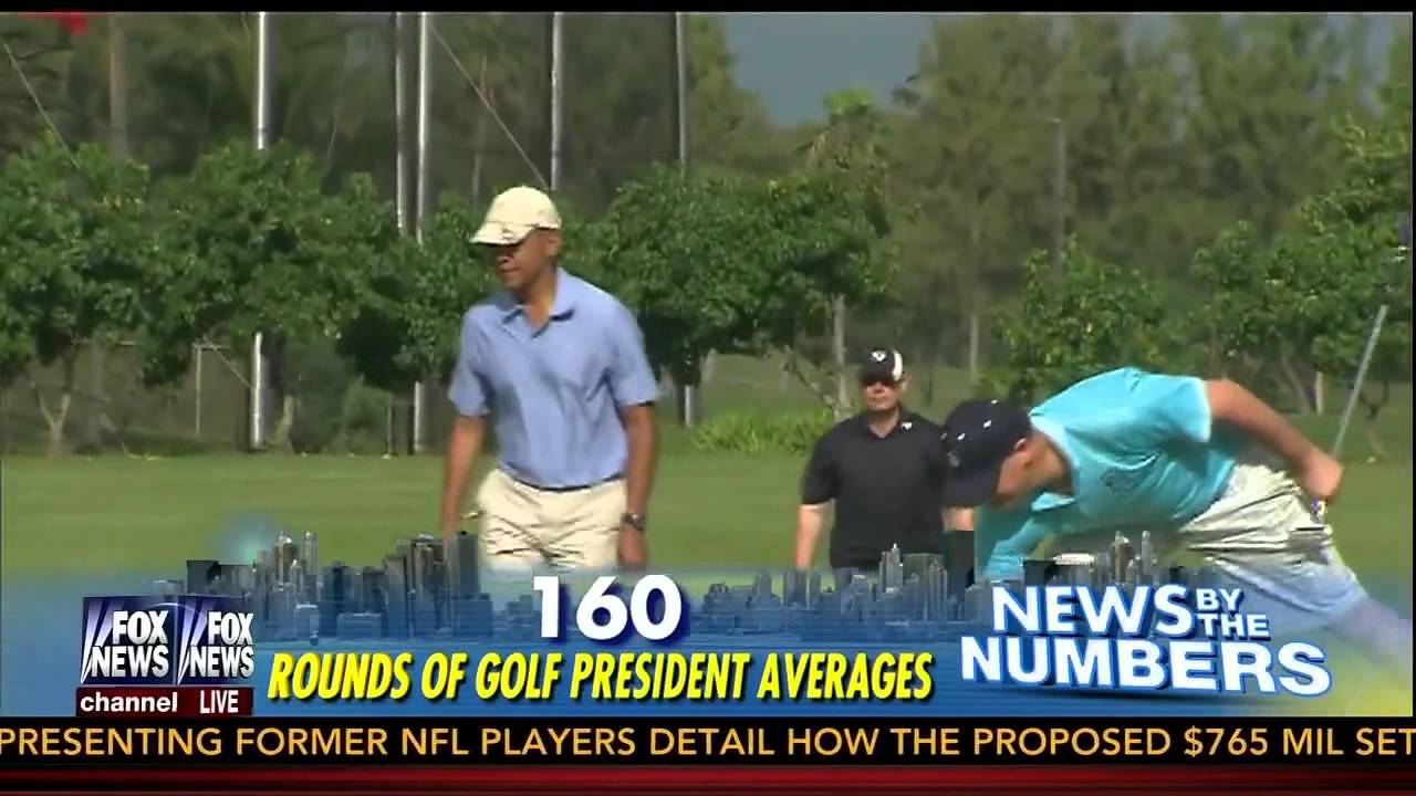 Fox: Obama Has Played Golf Once Every 11 Days in Office - YouTube