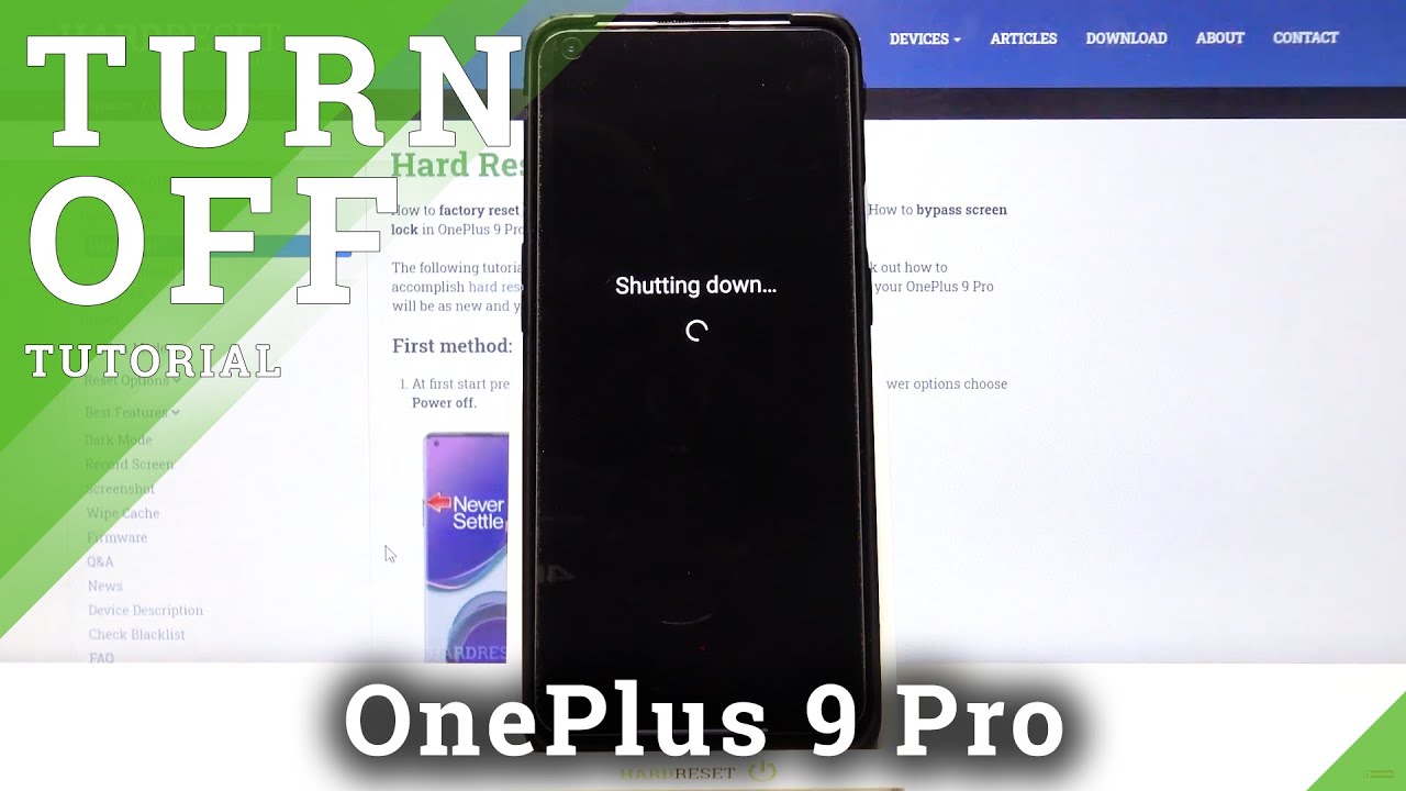 How to Switch Off OnePlus 9 Pro – All Methods to Power Off Smartphone ...