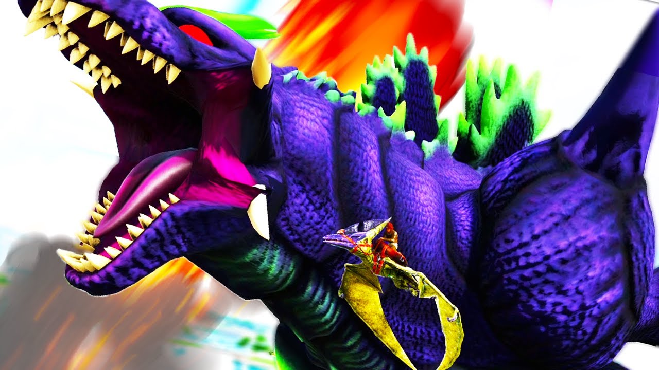 NEW SUPER GODZILLA IS INCREDIBLE! | ARK MODDED - YouTube