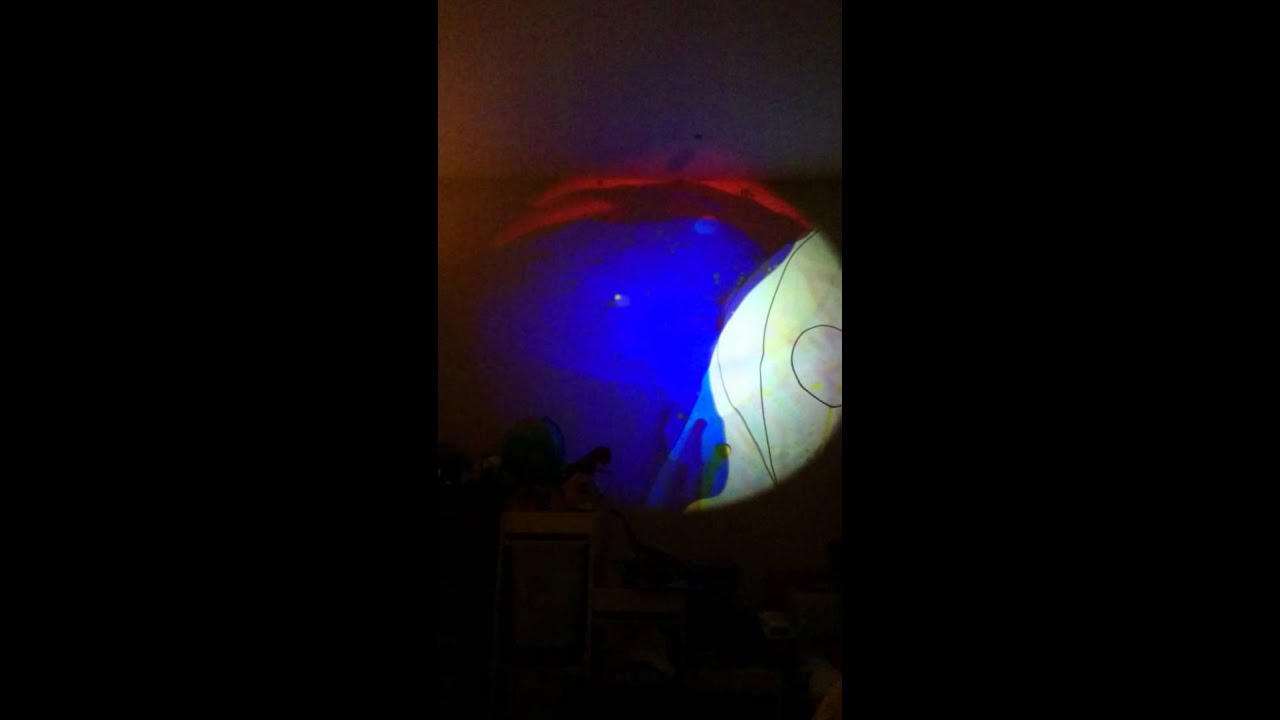 Getting the kids to sleep! Opti-Aura Projector with Colour Effects ...
