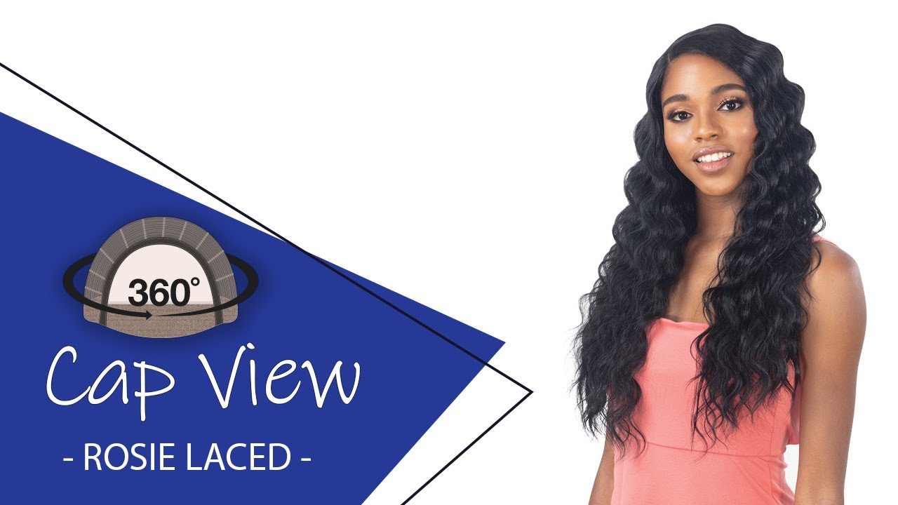 [Cap View] Freetress Equal Curved Side Part HD Lace Front Wig - ROSIE ...