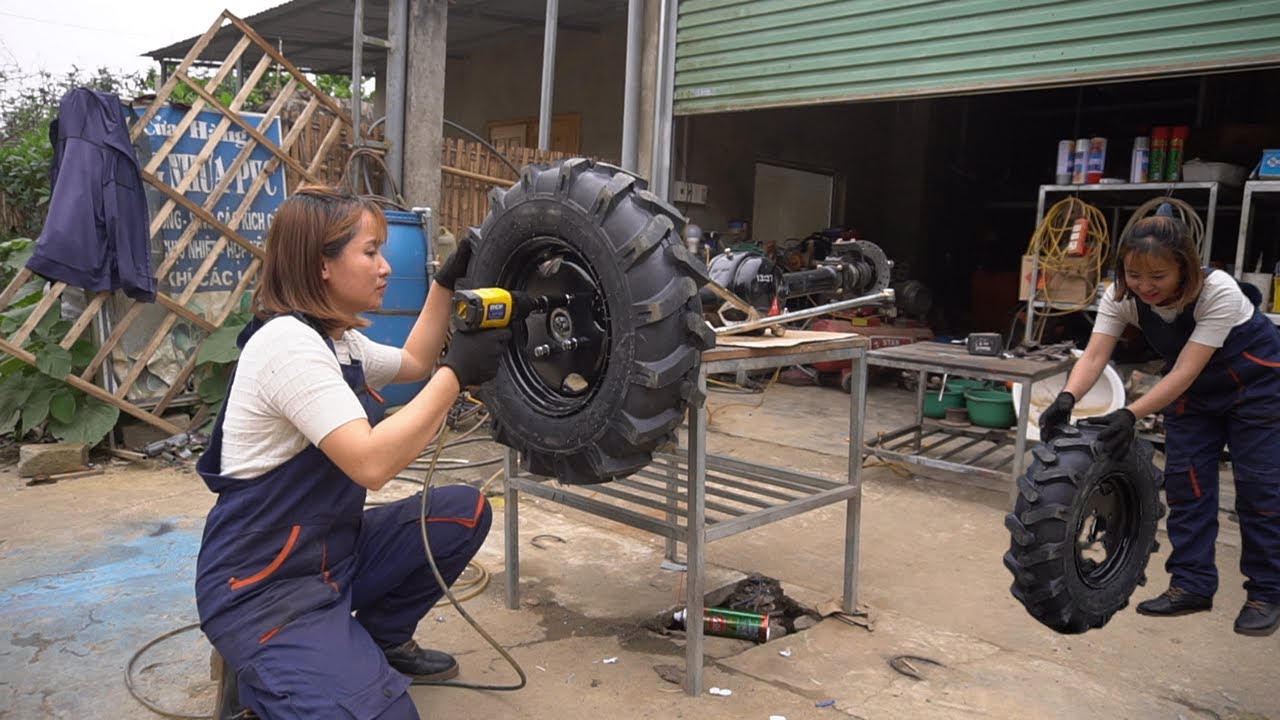 Repair and restore the air bolt removal machine, renew the socket head ...