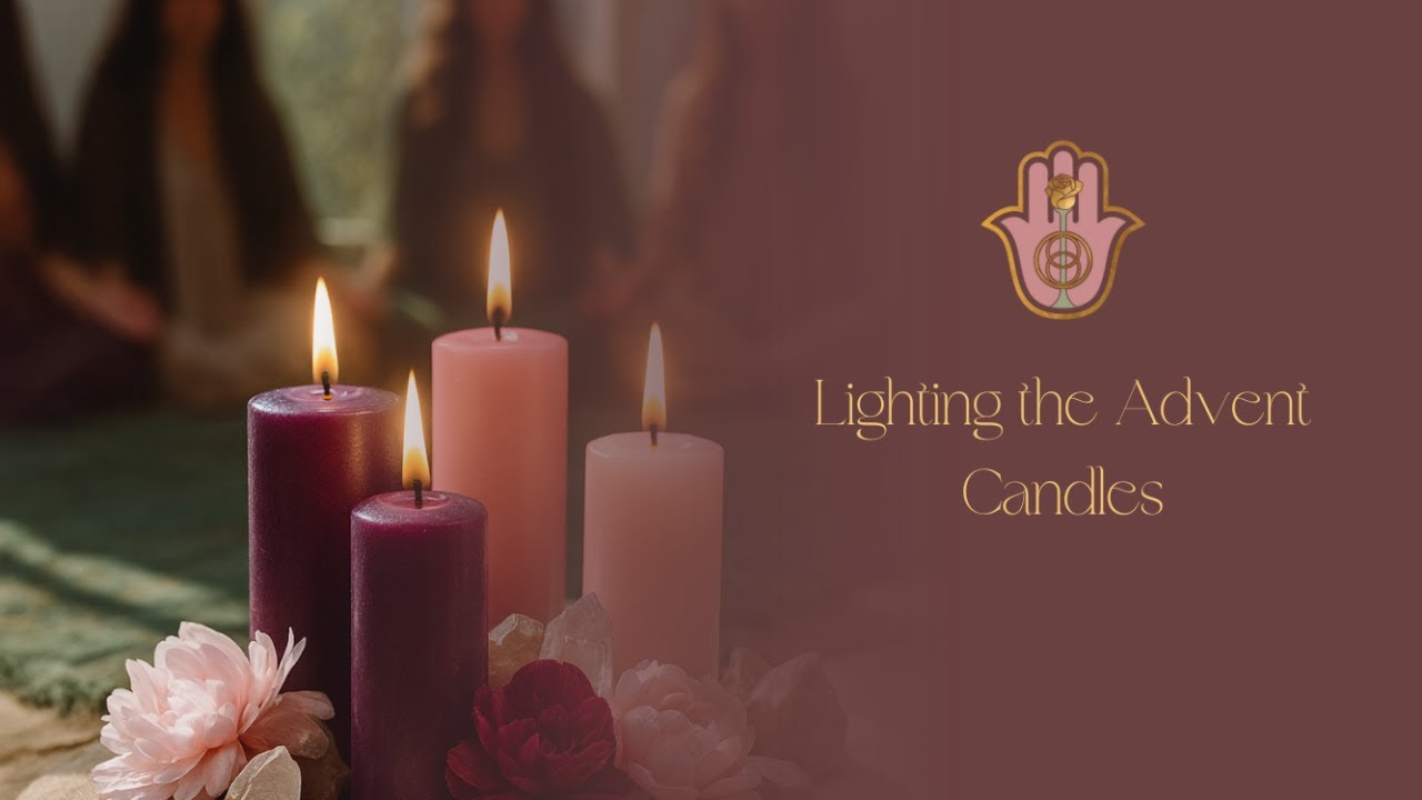 Lighting Advent Candles Sunday, November 30th - YouTube