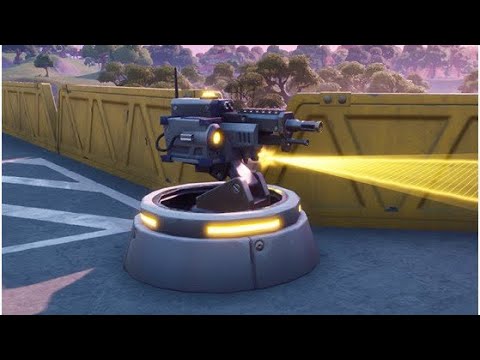 Fortnite sentry turret sound effect - YouTube
