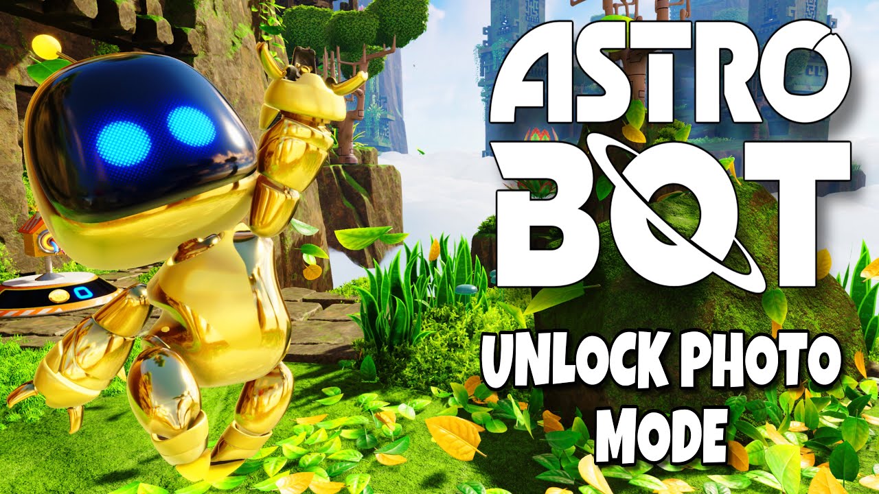 ASTRO BOT: Unlock Photo Mode: PS5 - YouTube