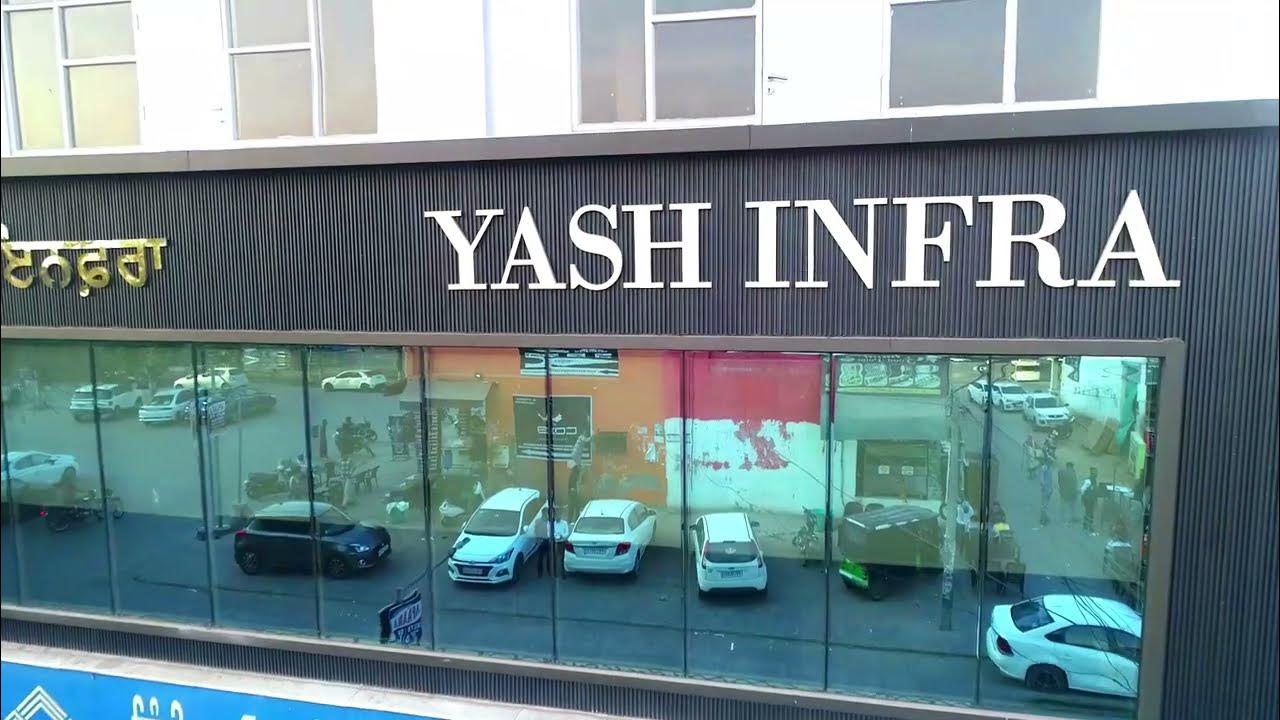 Yash Infra | Office Tour | Urban Estate | Patiala Drone Shoot - YouTube