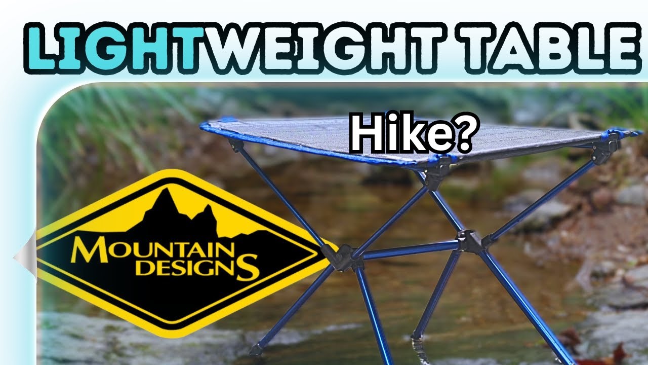 Mountain Designs Lightweight Table Surf The Web Review. Great Hiking ...