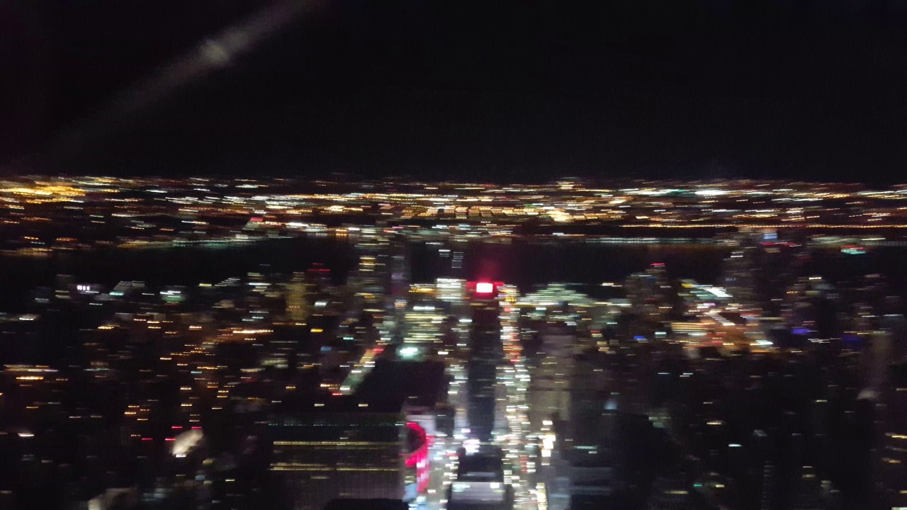 Empire state building 86 floor view / 엠파이어 스테이트 빌딩 86층 뷰. - YouTube