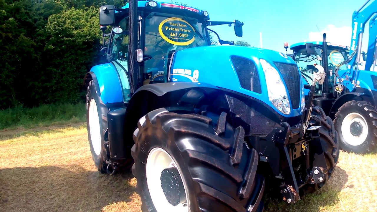 2015 New Holland T7.235 Classic 6.7 Litre 6-Cyl Diesel Tractor - YouTube