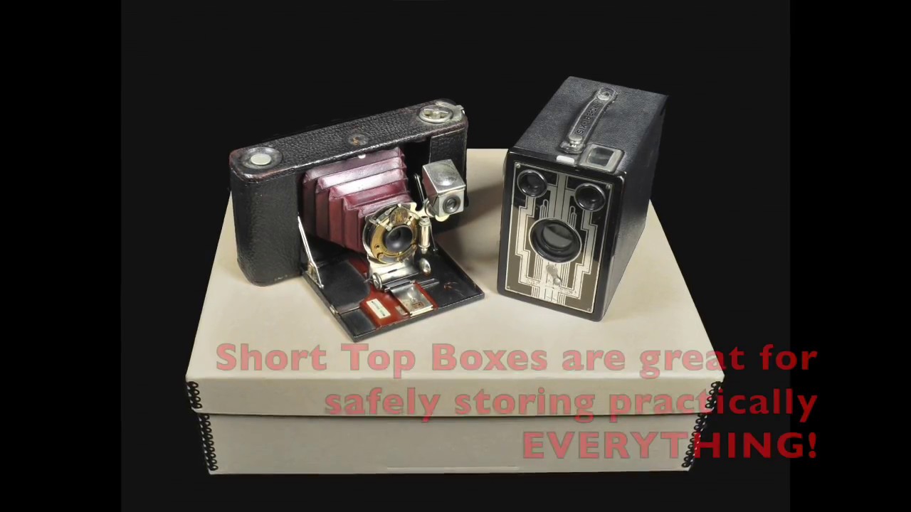 Archival Short Top Boxes Acid-Free Storage - YouTube