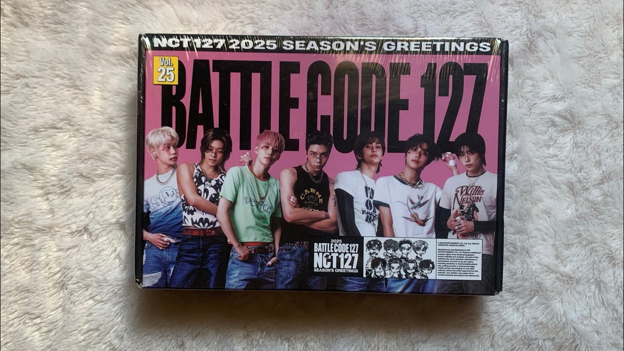 UNBOXING SG25 NCT 127 SEASON GREETINGS - YouTube
