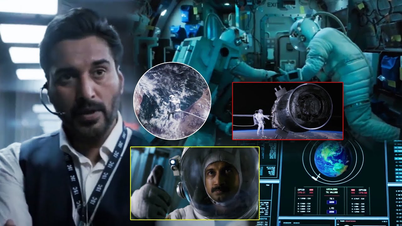 Anthariksham 9000KMPH Interesting Space Scene || Rahman || Varun Tej ...