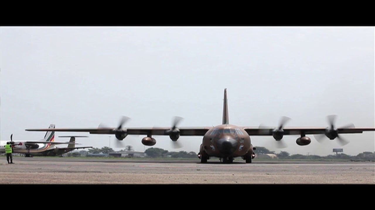 AIR FORCE SUPPLY DROP TRAINING - CAMEROON - YouTube
