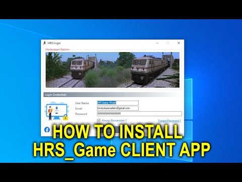 How to install and Update HRS_Game Client App - YouTube