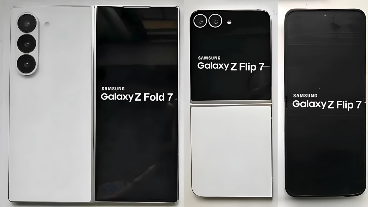 Samsung Galaxy Z Fold 7 - FIRST OFFICIAL LIVE LOOK! - YouTube