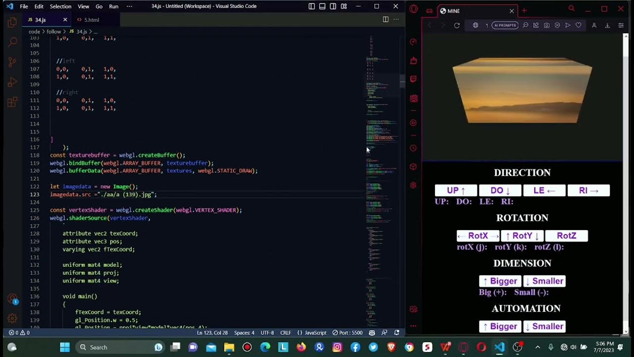#cube #texture #WebGL #OpenGL #Background #HML5 #CSS3 #JAVASCRIPT #VLSL - YouTube