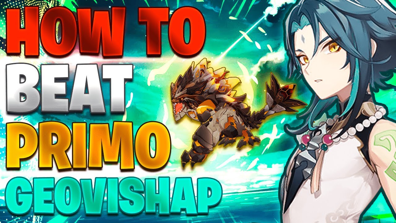 Genshin Impact - How To Beat Primo Geovishap SOLO! [Boss Guide] - YouTube
