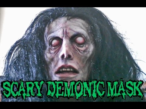 Scary Demonic Monster Mask Possessed Evil Dead Zombie Horror Halloween ...