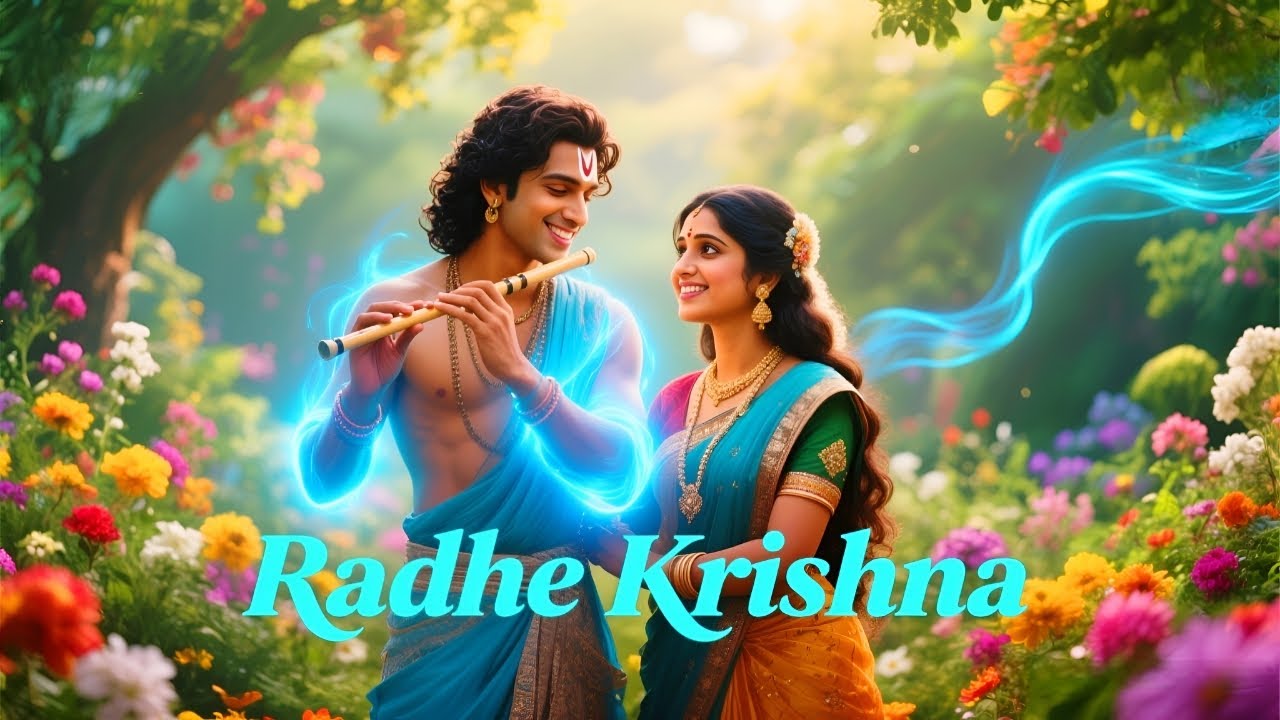 Radhe Krishna | Blissful Meditation Chant | v1 | Soothing Bhakti Music ...