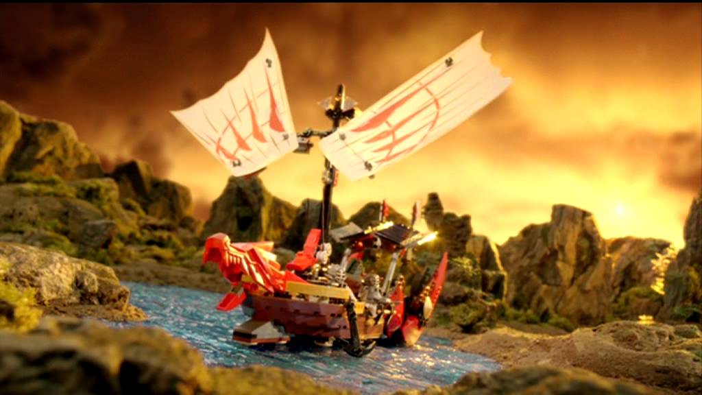 LEGO Ninjago Rattlecopter vs DestinysBounty 30s CZ - YouTube