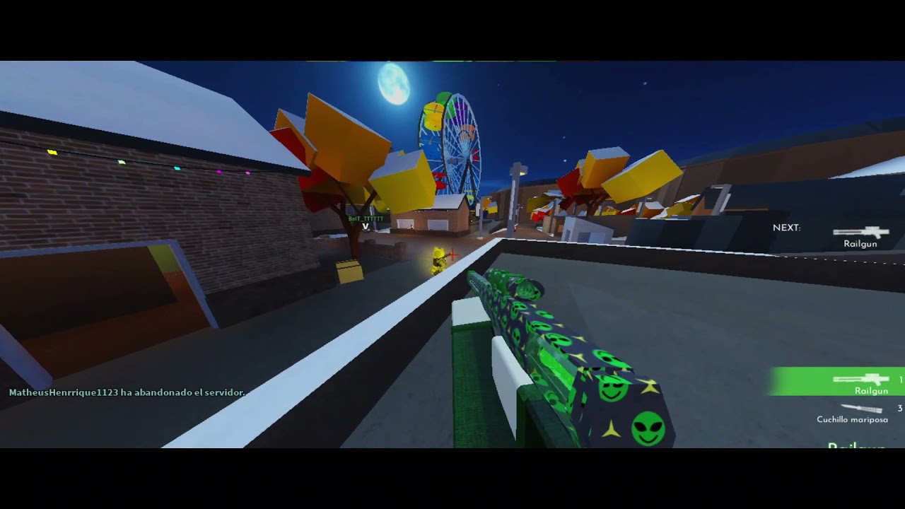 Juego con 120 FOV en ARSENAL! - YouTube