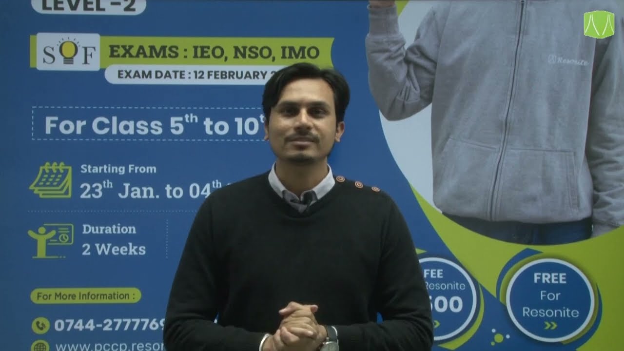 Resonance PCCP Division Announces "Science Olympiad Foundation (SOF) Level -2 Exam Workshop ...