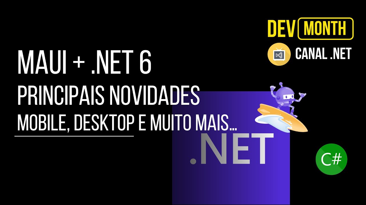 MAUI + .NET 6: principais novidades - YouTube