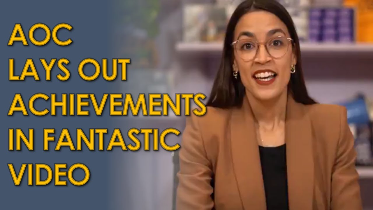 AOC Proves Haters wrong in FANTASTIC video highlighting progressive ...