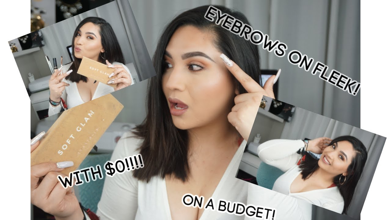 Eyebrow Tutorial | USING NO EYEBROW PRODUCTS - YouTube