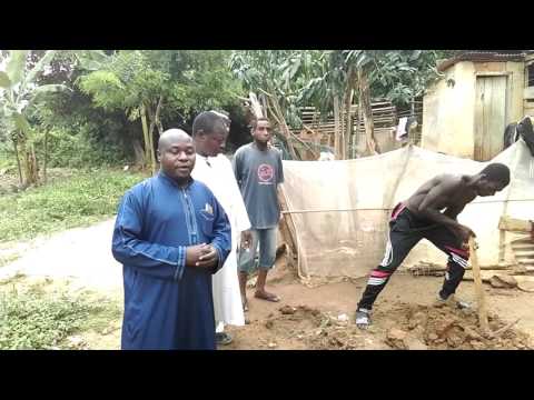 borehole project in Ghana (first stage) / Gana su kuyusu faaliyeti